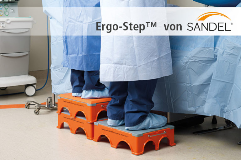 Rückenschonendes Arbeiten im OP mit dem Ergo-Step™